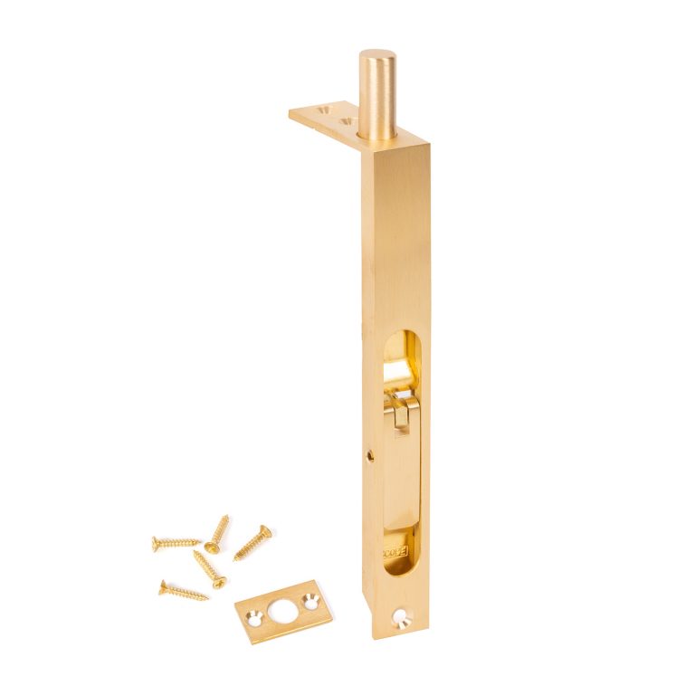 Flush Bolt Brass Shoot 150mm - Scope Distributors